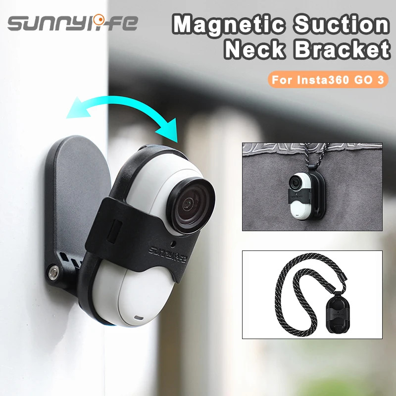 Sunnylife Magnetic Mount Stand For Insta360 GO 3/GO 3S Action Camera ...