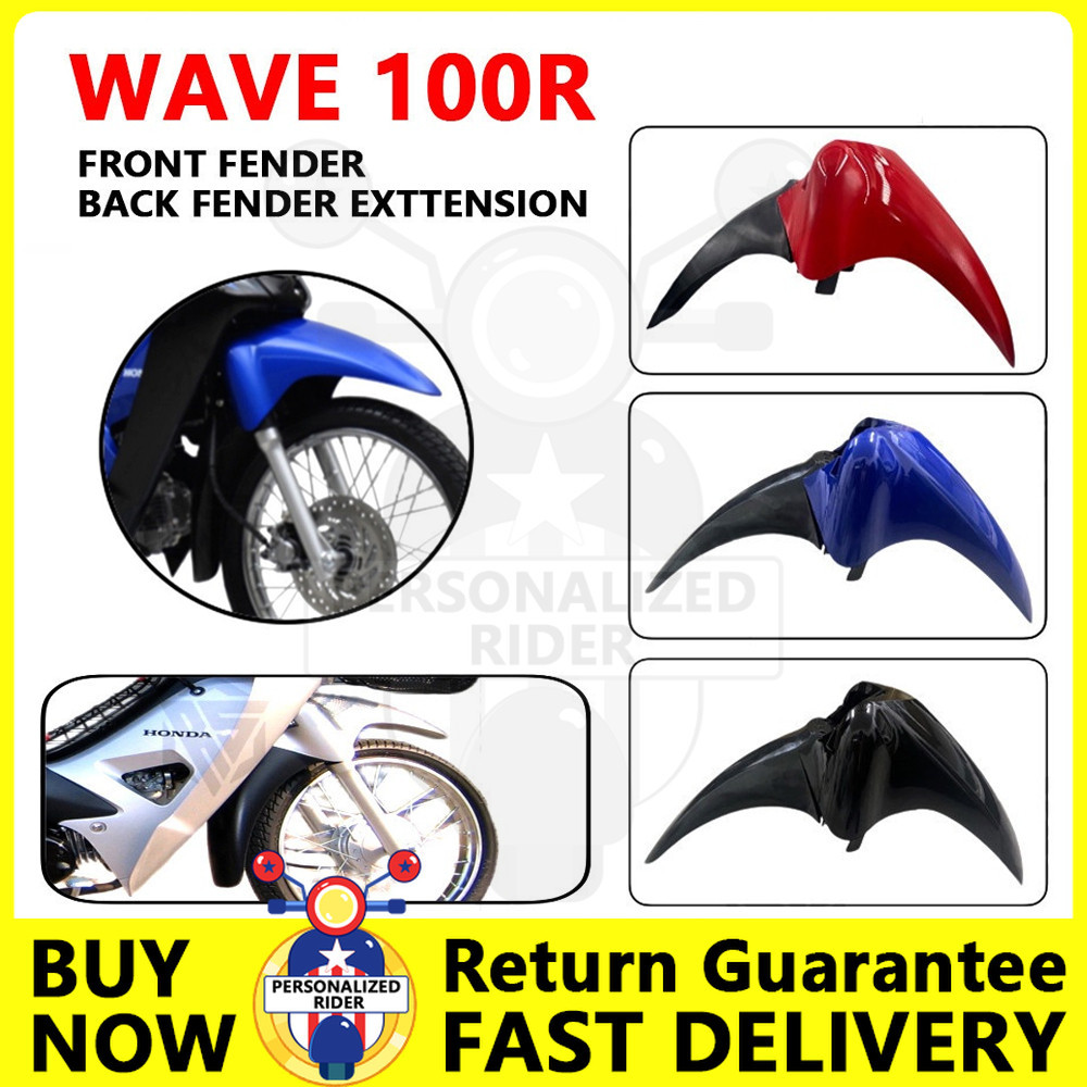 HONDA Wave 100R Front Fender And Back Fender Extension For Motorcycle ...