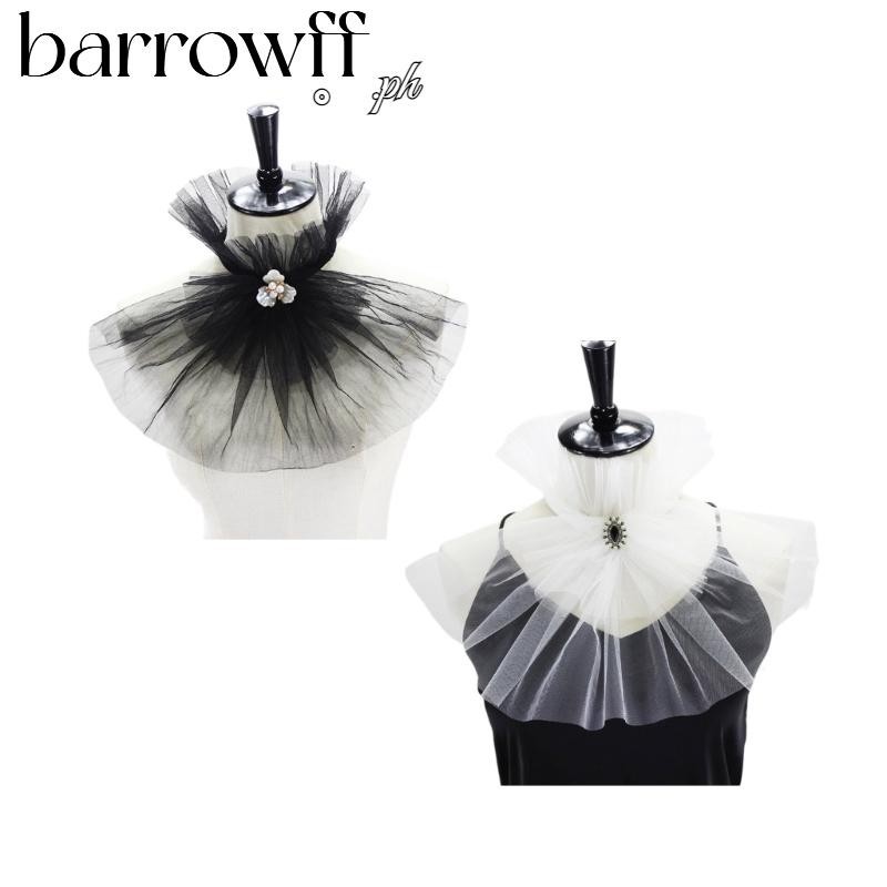 Nana Women Lace Jabot Collars Detachable Ruffled Collar Victorian Fake ...