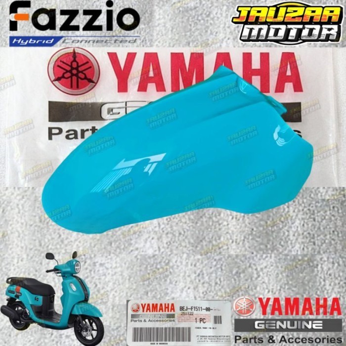 FULL FINE BODY COVER FAZZIO 125 BLUE TOSCA CYAN 2022 2024 ORIGINAL ...