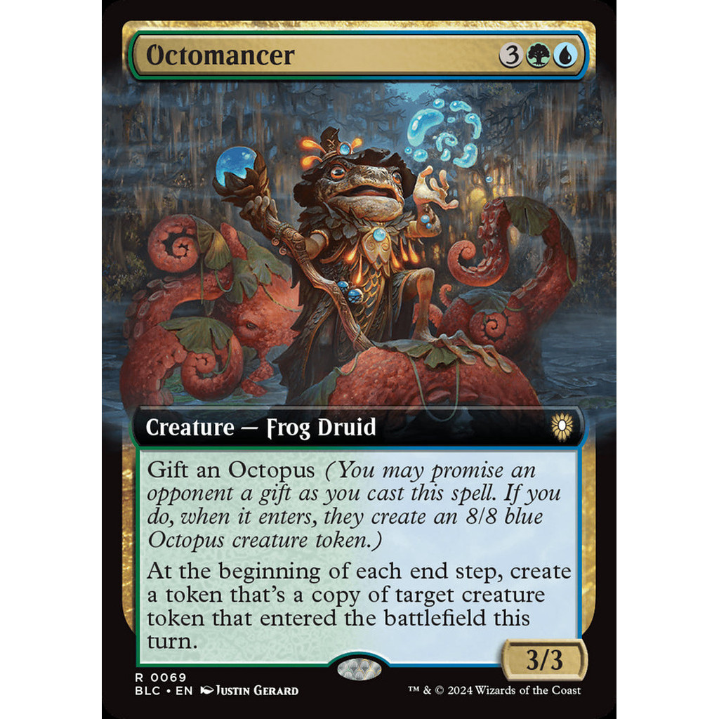 Octomancer (Extended Art) [Bloomburrow Commander] | Shopee Philippines