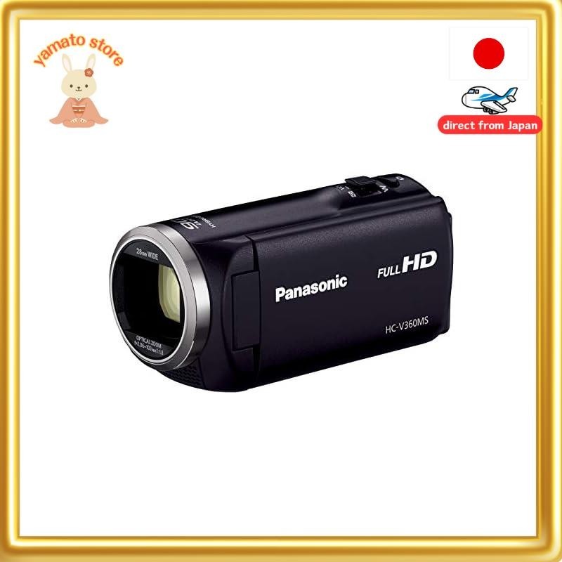 Panasonic HD Video Camera V360MS 16GB High Magnification 90x Zoom Black ...