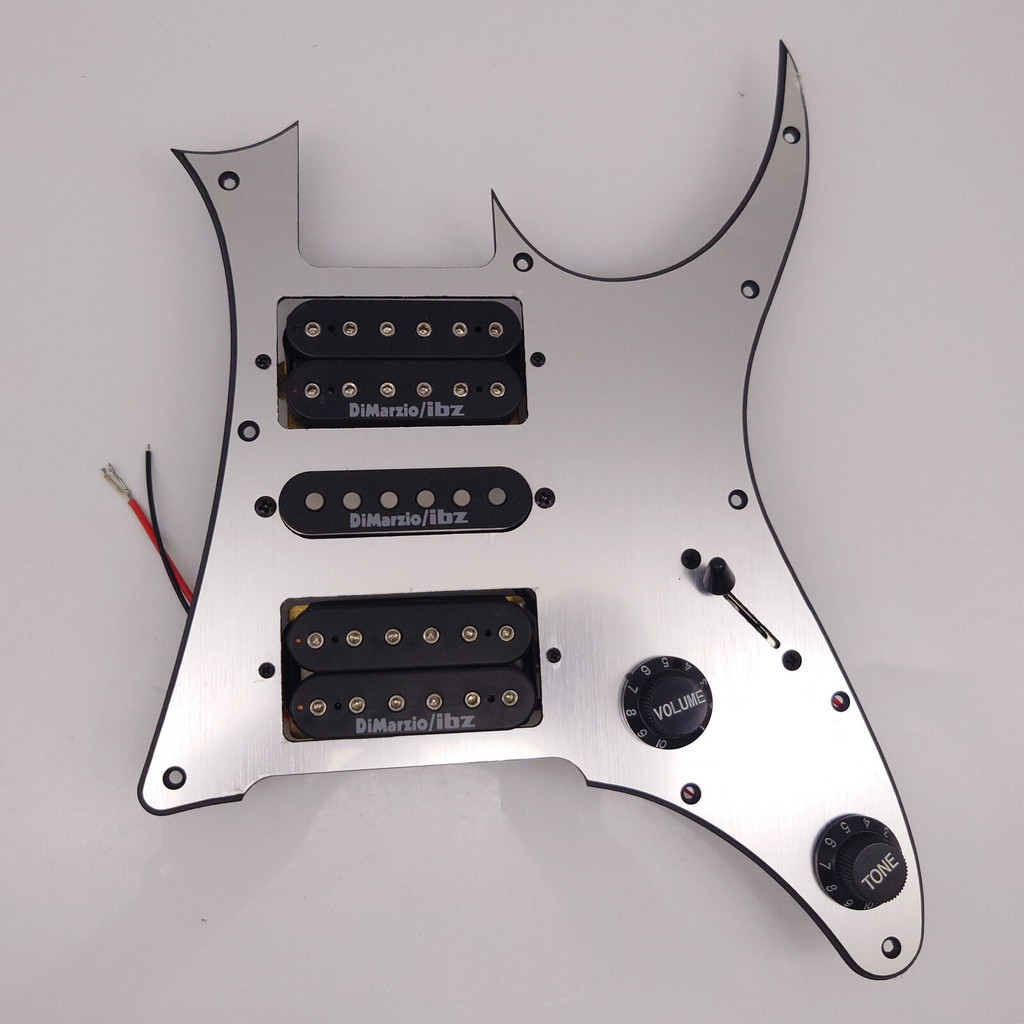 Prewired Loaded Guitar Ibanez RG Pickguard HSH Pick Guard Alnico 5 ...