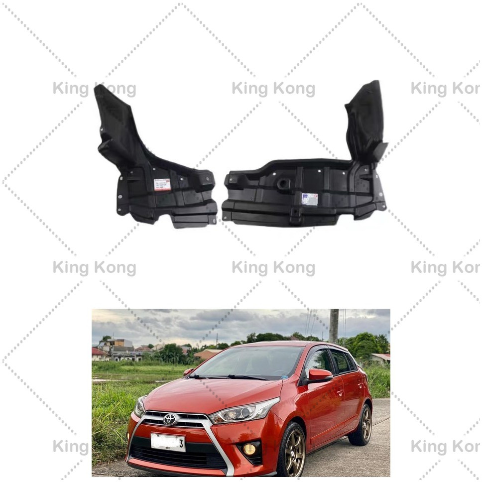 Engine splash shield under cover for toyota yaris 2014 2015 2016 Engine ...
