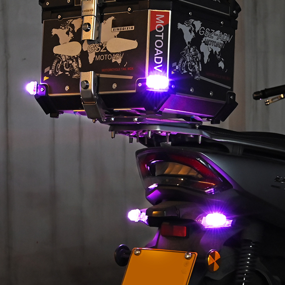 Wireless LED Strobe Light Remote Control 8 Color Anti-collision Warning ...