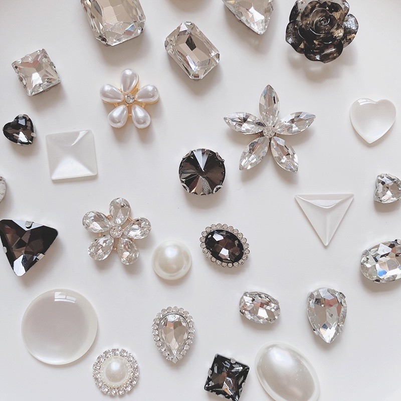 Pearl Flower/Metal DIY Crocs Jibbitz INS Shoe Accessorie Decoration ...