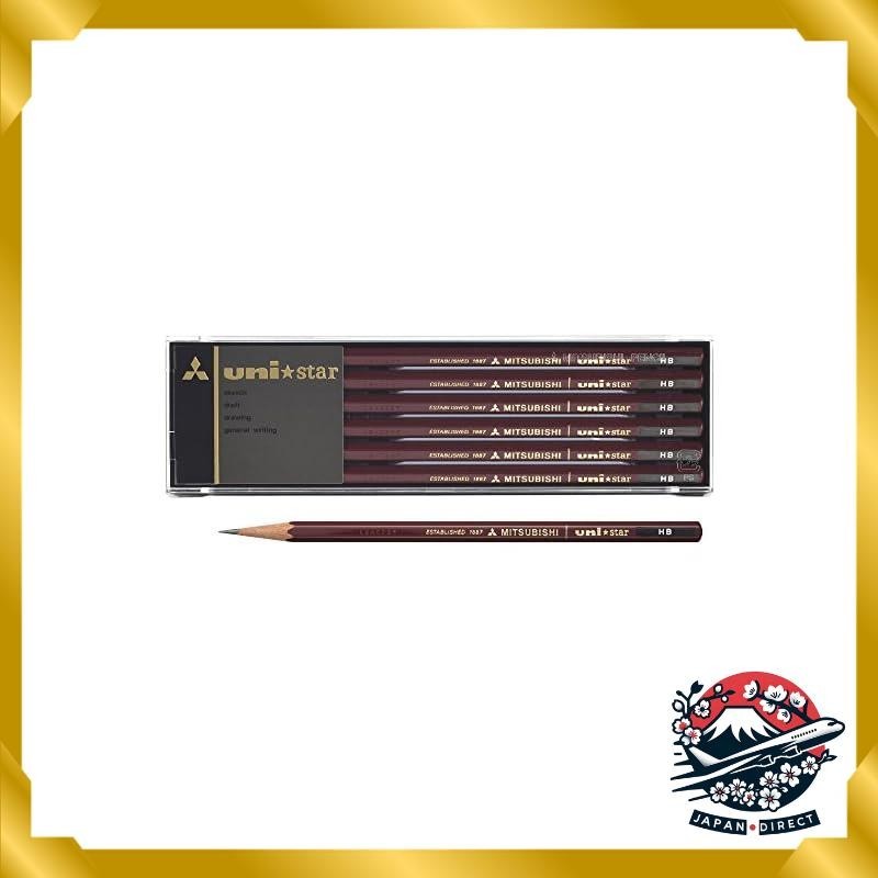 Mitsubishi Pencil Pencil Unistar HB 1 dozen USHB | Shopee Philippines