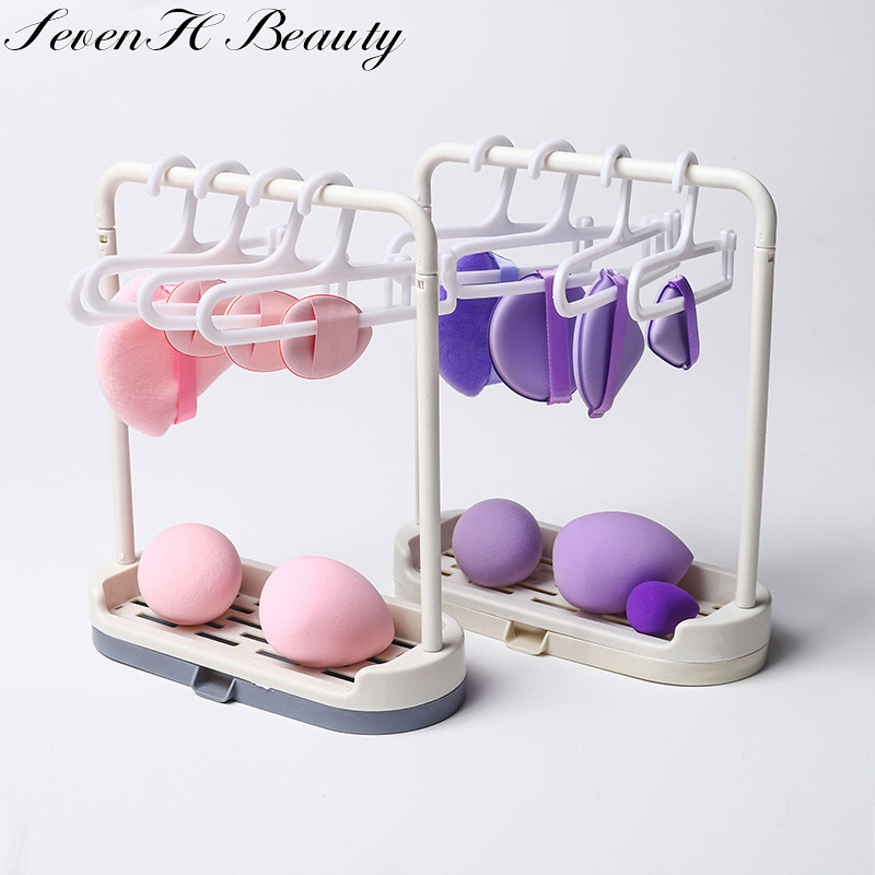 Air Cushion Powder Puff Drying Stand Beauty Egg Cute Storage Stand ...