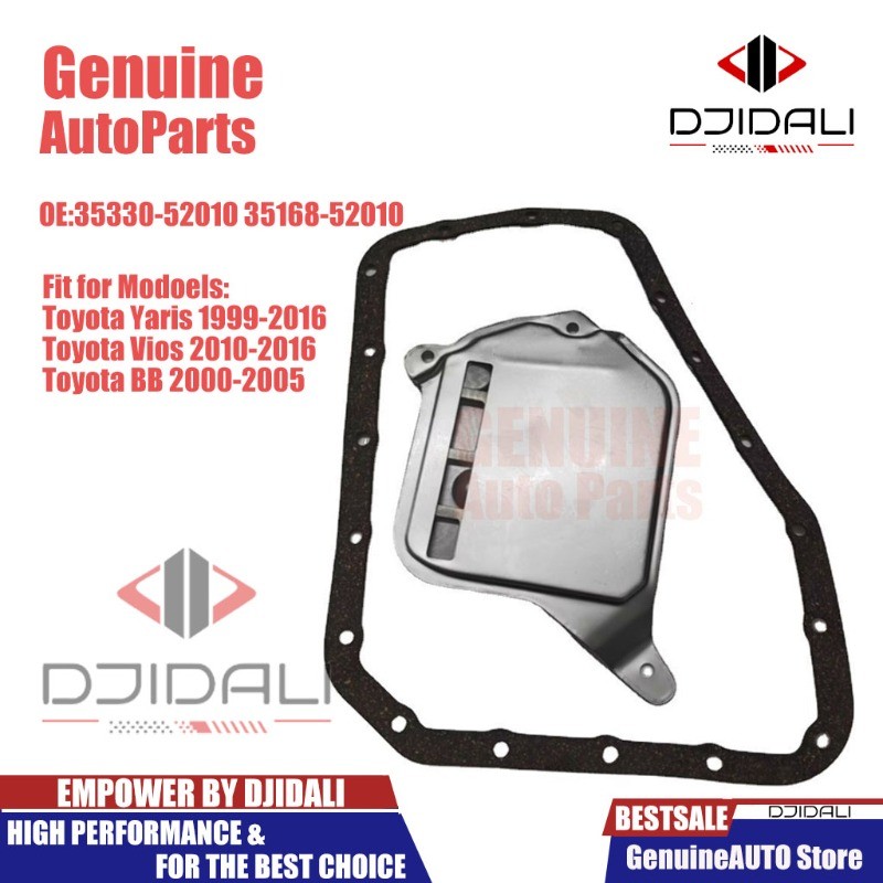 【GenuineAUTO】ATF Automatic Transmission Filter and Oil Pan Gasket for ...