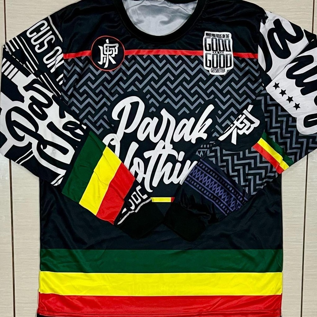 PARAK CLOTHING LONGSLEEVE MOTORCYCLE JERSEY IN FULL SUBLIMATION PRINT ...