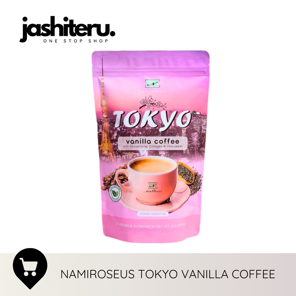 Namiroseus Tokyo Vanilla Coffee with Glutathione Collagen and Chia ...