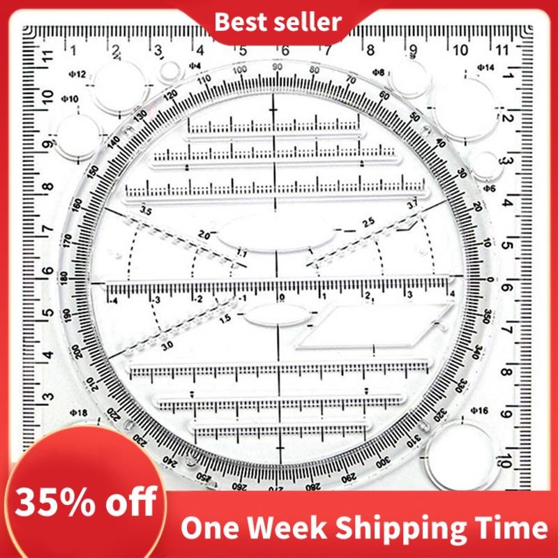 Available Multifunctional Circle Drawing Template, Geometric Drawing ...