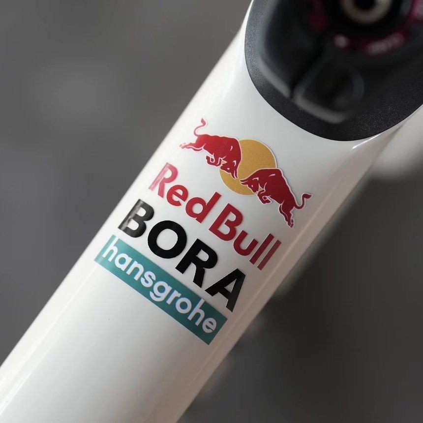 Red BULL RED BULL BORA SL8 Sticker Road Bike Bicycle Peripheral ...