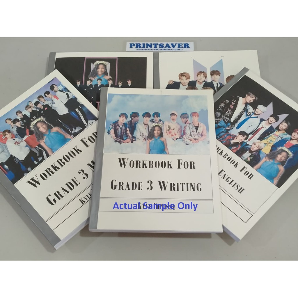 Grade 3 Complete Set Workbook Kids Learning Material Worksheet Children ...