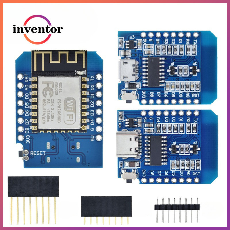D1 Mini TYPE-C/MICRO ESP8266 ESP-12F CH340G V2 USB D1 Mini WIFI Development Board D1 Mini ...