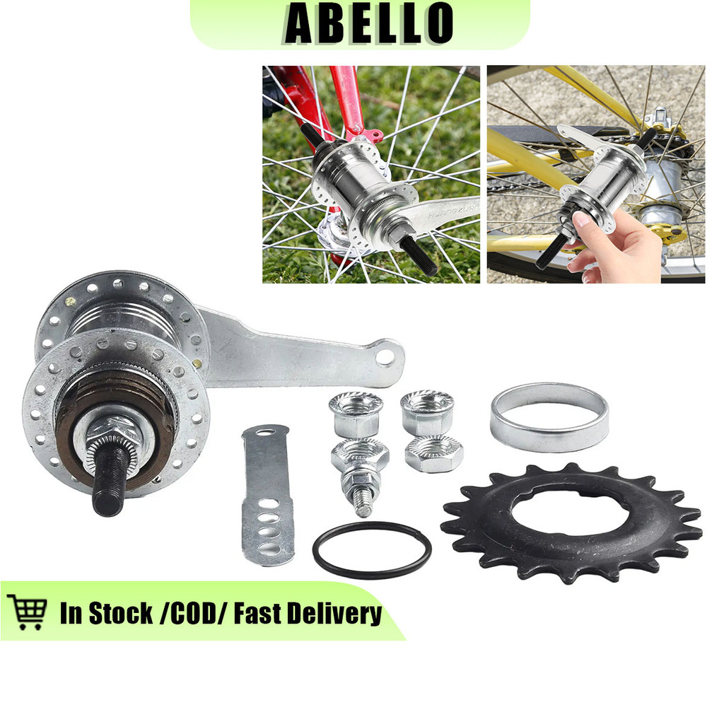 32/36H Reversing Ride Backwards Brake Fixed Gear Bike Rear Hub Bicycle ...