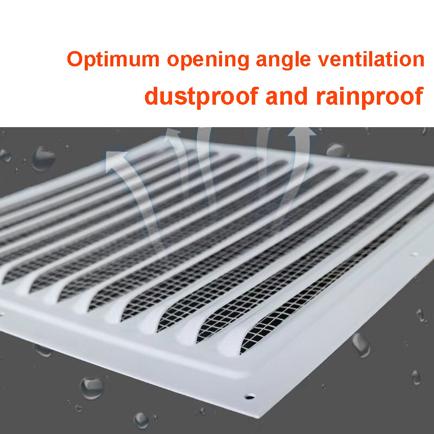 Aluminum Alloy Attic Vent Wall Vent for Houses, Shed Vents Air Return ...