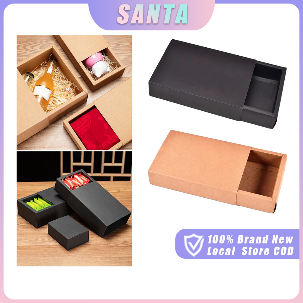 Box for Gift 1pc | folding carton jewelry box gift | box square drawer ...