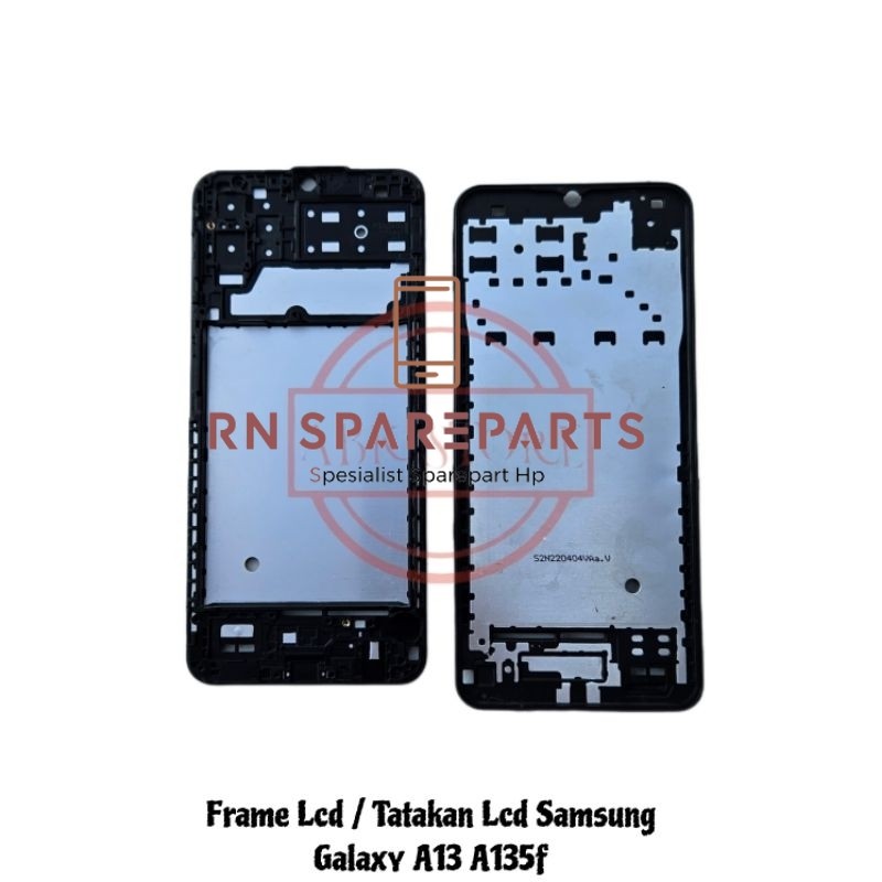 Front FRAME LCD - SAMSUNG GALAXY A13 LTE A135F LCD COATING (RN ...