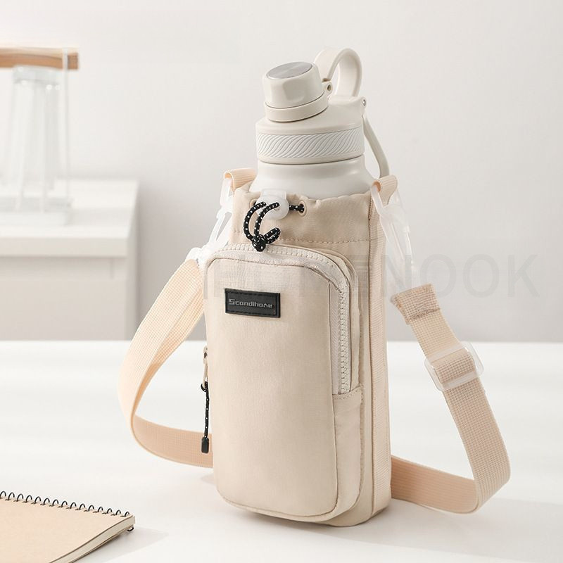 Collapsible Water Bottle Strap Holder Tumbler Carrier Bag Owala Bottle Buddy Cup Holder Sleeve ...