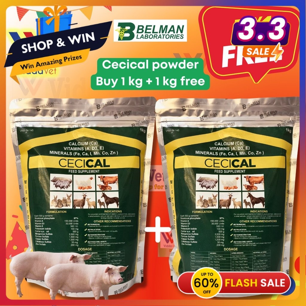 2pcs Buy 1 kg get 1 kg free Cecical powder Cecical powder 1 kg Cecical ...