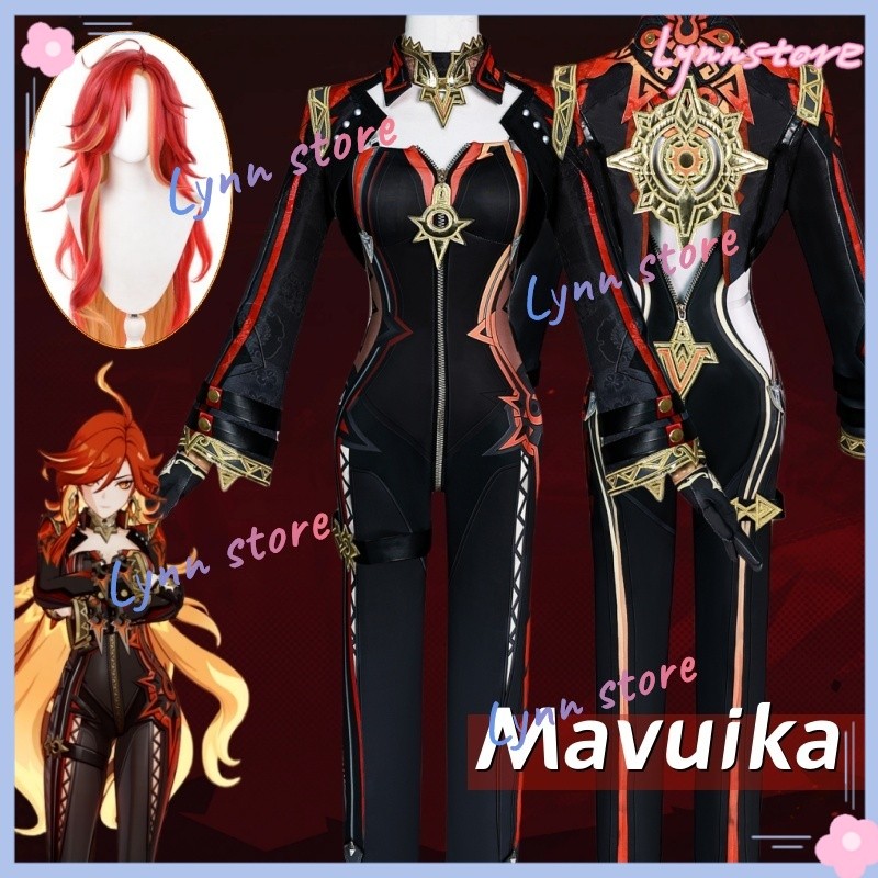 Natlan Pyro Archon Mavuika Cosplay Costume GENSHIN IMPACT Cosplay ...