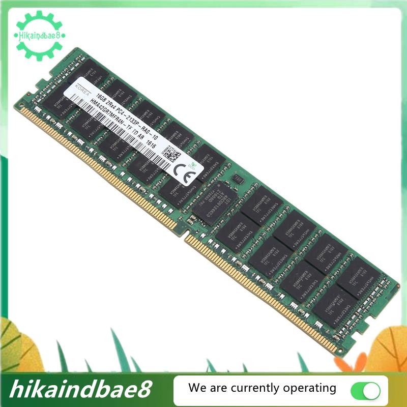[hIkAi] For SK Hynix 16GB DDR4 Server RAM Memory 2133Mhz PC4-17000 288PIN 2Rx4 RECC Memory RAM 1 ...