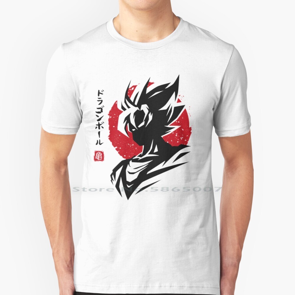 Son Silhouette T Shirt 100% Cotton Anime Manga Dbz Z Piccolo Super ...