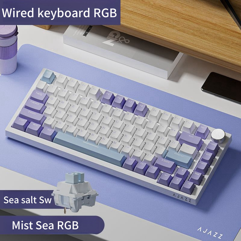 【Local Delivery】AJAZZ AK820 Pro Wireless Mechanical Keyboard 3mode RGB ...