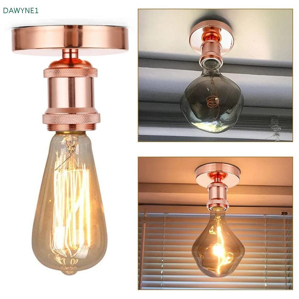 DWAYNE1 Bulb Base, E27 Vintage Lamp Socket, Retro Aluminum Creative ...
