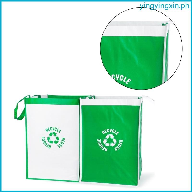 YIN Recycle Waste Bag Trash Sorting Bins for Home Durable Trash ...