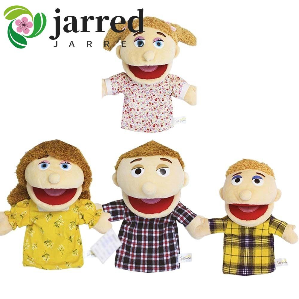 JARRED Family Puppet Hand Doll Baby Gift Cartoon Kids Pillow Toys Hand ...