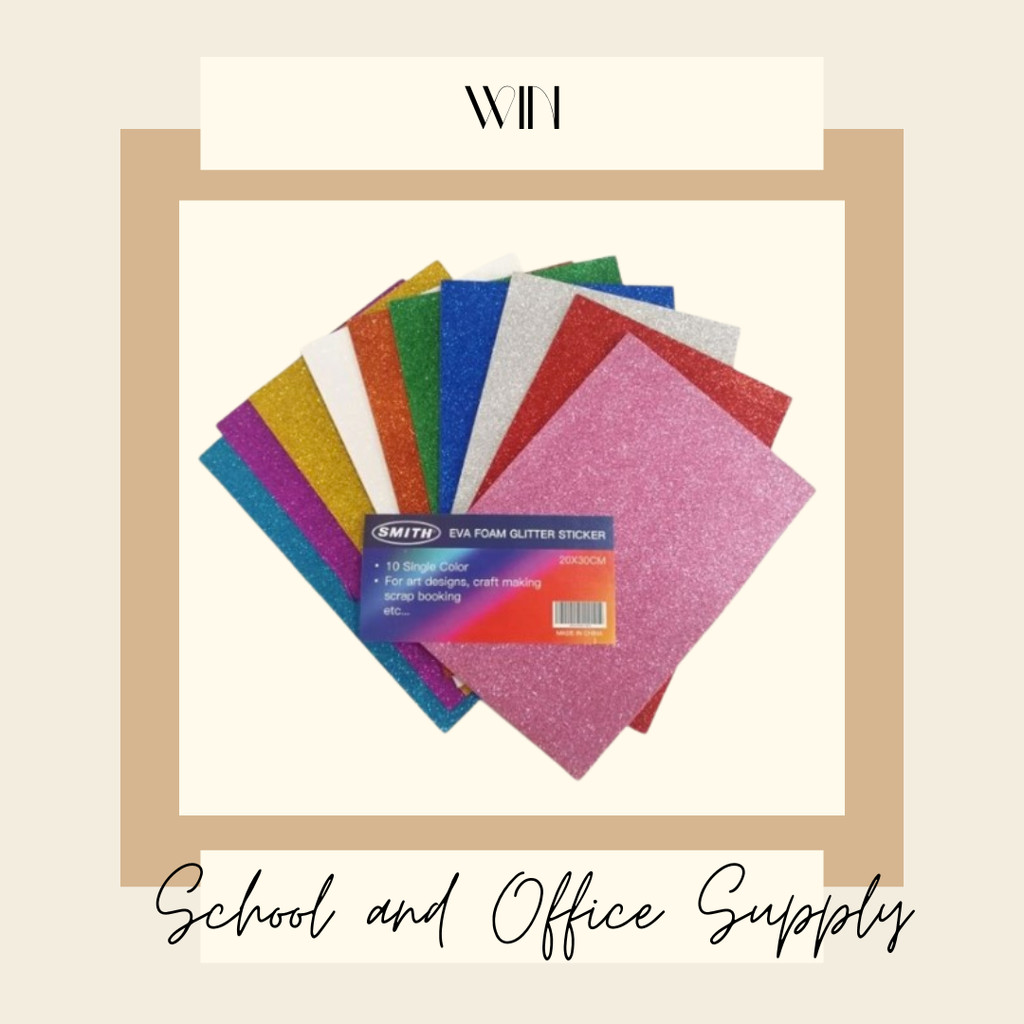 Smith Glitter Sticker Paper | Shopee Philippines