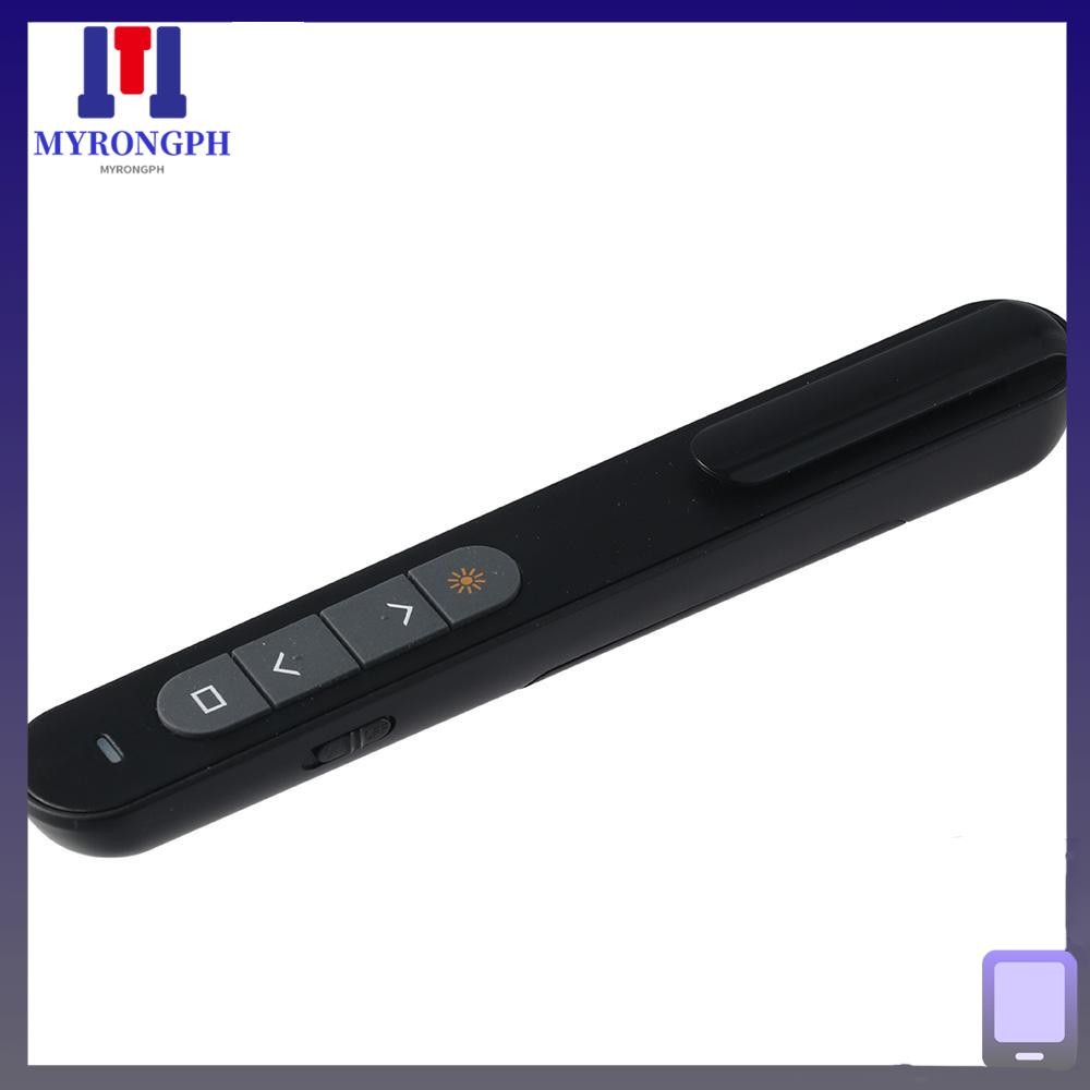 MYRONGPH Pointer Pen, 2.4GHz Compact Slide Advancer, Presentation ...