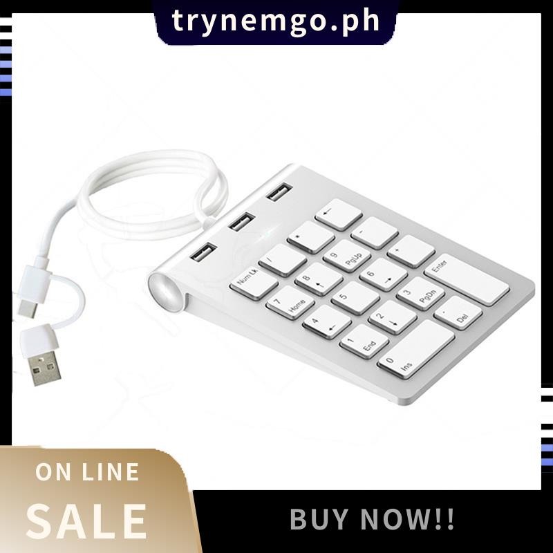Available Mini Numeric Keypad Keyboard 18Keys Numeric Key Pad Numpad ...