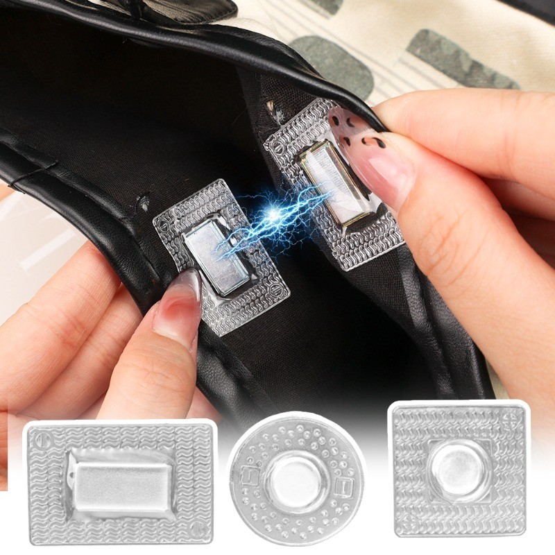 Metal Magnetic Clasps - Invisible Sew Snap Buttons - Handmade, Multi ...