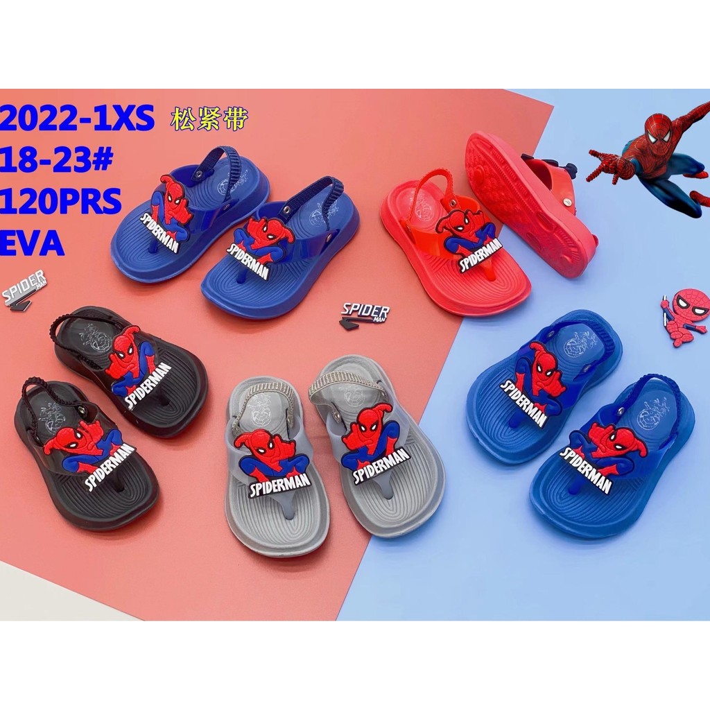POSEIDON spider boys' sandals. Korean style kids shoes. Cartoon, trendy ...