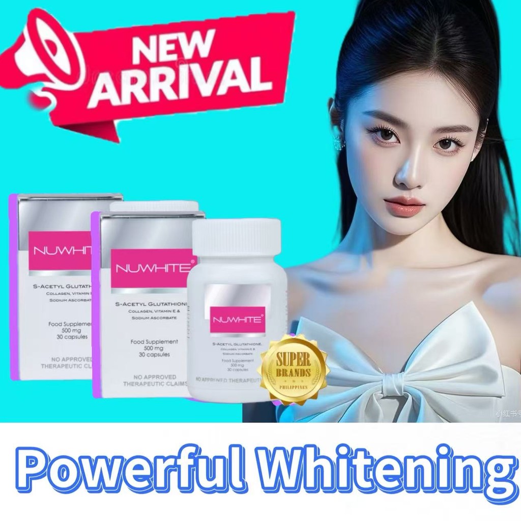 FDA Nuwhite S-Acetyl Glutathione with Collagen Vitamin C and Vitamin E ...