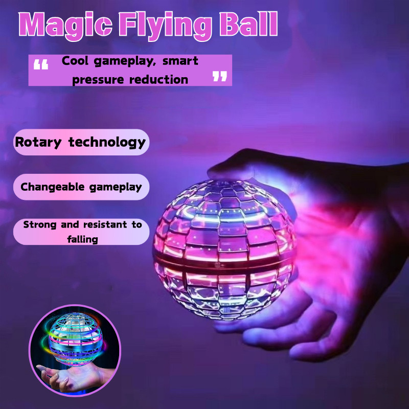 Flynova Pro Flying Ball UFO Intelligent Induction Spinning Magic Ball ...