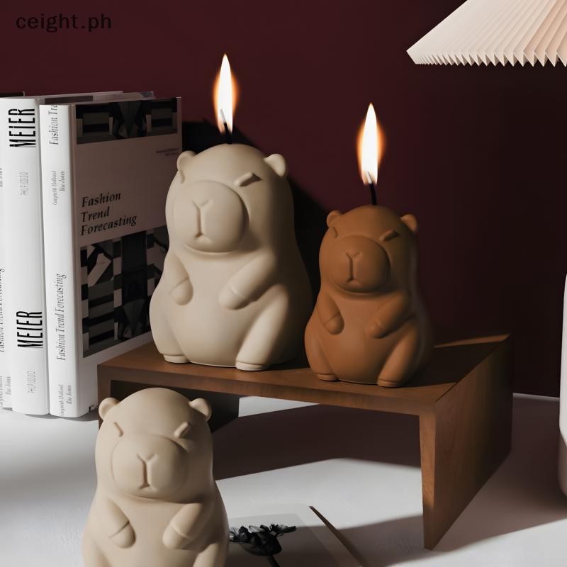 [cig] 3D Capybara Mold 3D Capybara Mousse Cake Silicone Mold Capybara ...