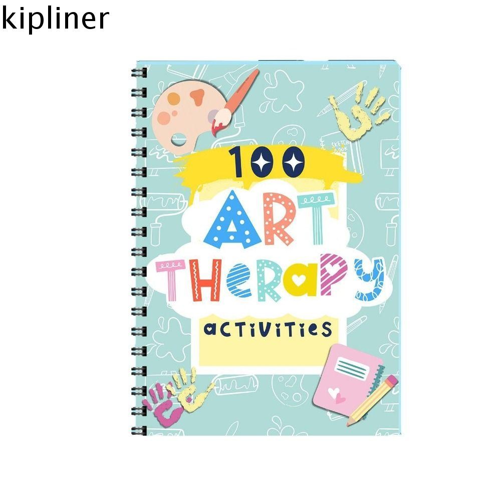 KIPLINER Art Drawing Patterns Notebook, Color Filling Art Plan Table ...