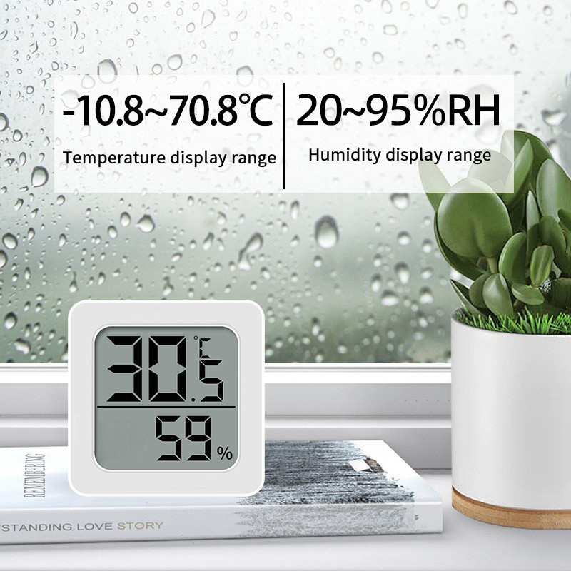 PST Belle Multifunction ElectronicTemperature Large LCD Screen Humidity ...