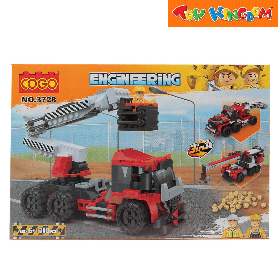 Cogo Engineering 3-in-1 Building Blocks | Shopee Philippines