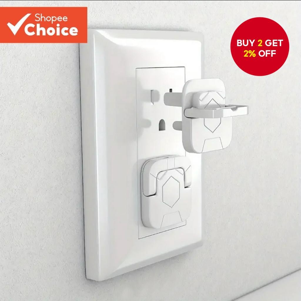 10pcs Outlet Covers With Hidden Pull Handle Baby Proofing Plug Covers 2 ...