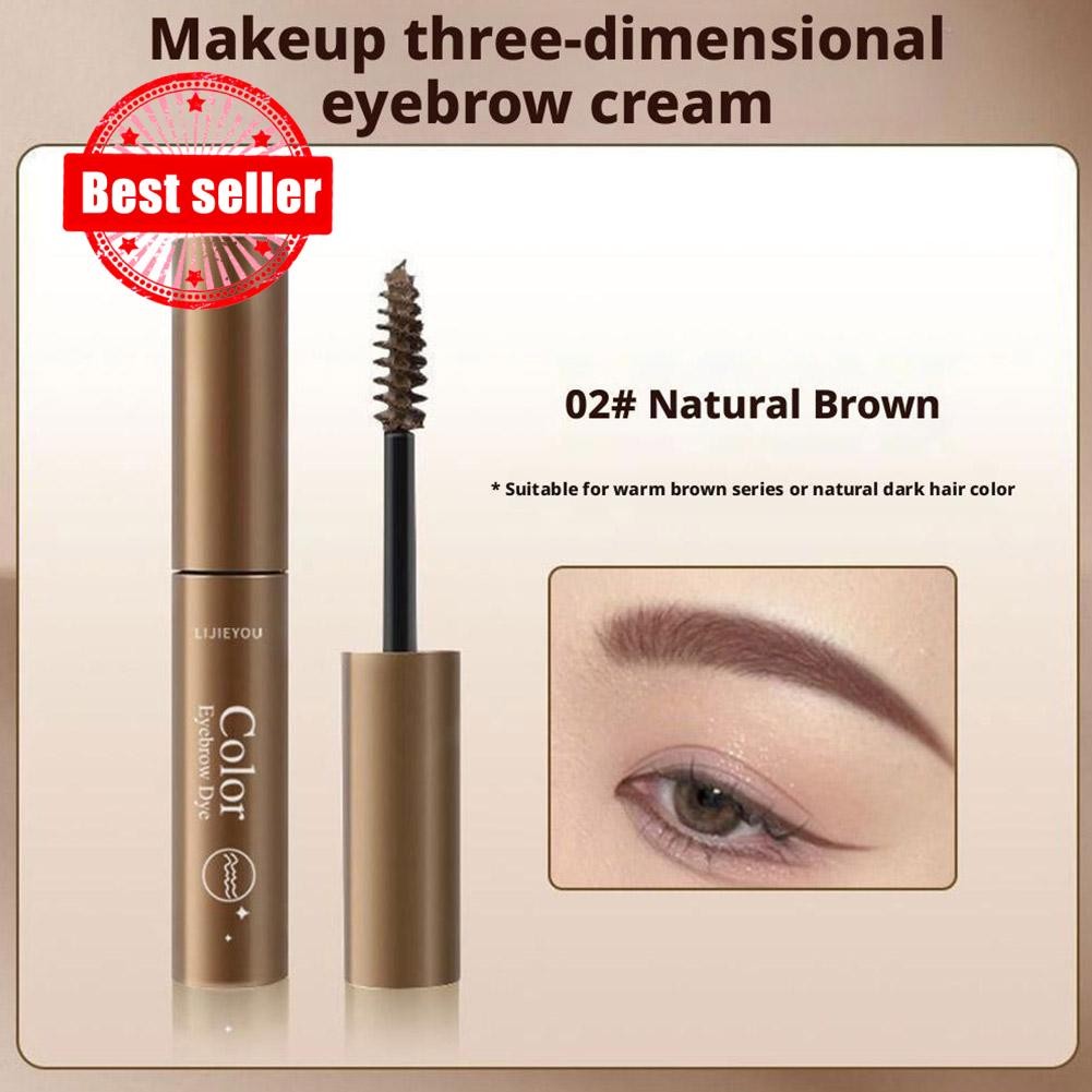 Waterproof & Sweat-proof Brow Tint Gel Natural Long-lasting Gel 3d ...