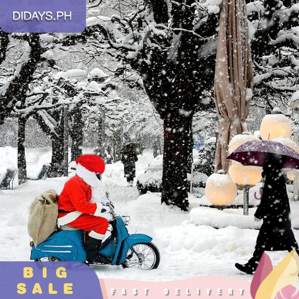 [Didays.ph] Christmas Helmet Cover Elastic Motorcycle Santa Claus Funny ...