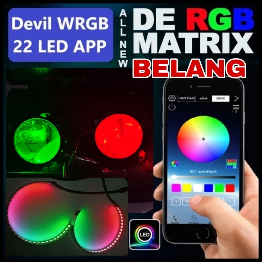 Demon Matrix RGBDEVIL with 2 Lights. | Shopee Philippines