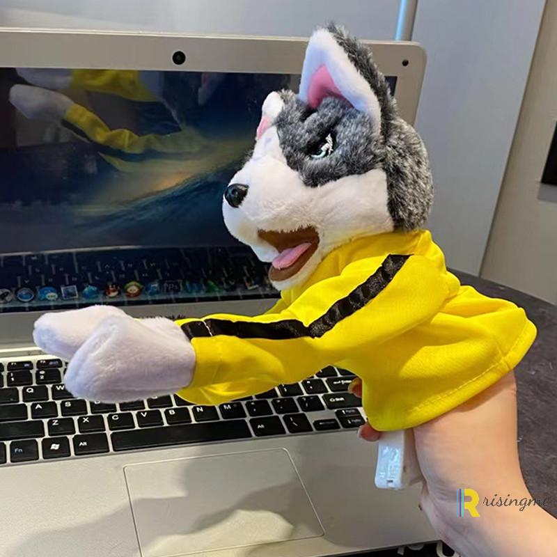 [Risingme] Kung Fu Animal Toy Husky Glove Dog Interactive Hand Boxing ...