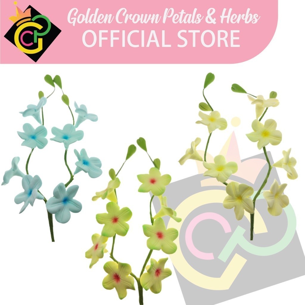 Blossom Bunch Filler Sprays Edible Cake Topper Gumpaste edible Flowers ...