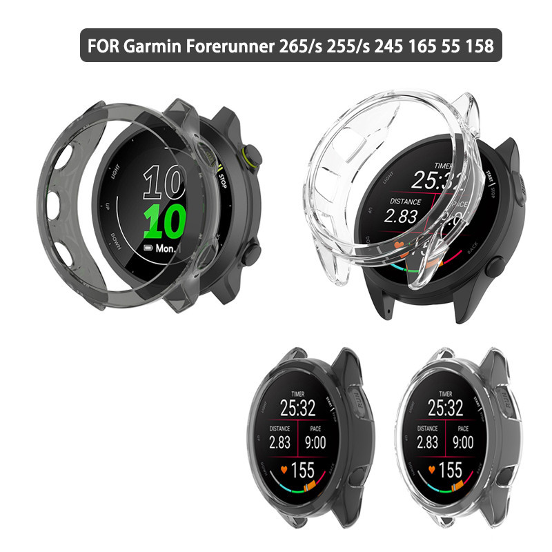 TPU Transparent Protective Case For Garmin Forerunner 265 265s 255 255s ...